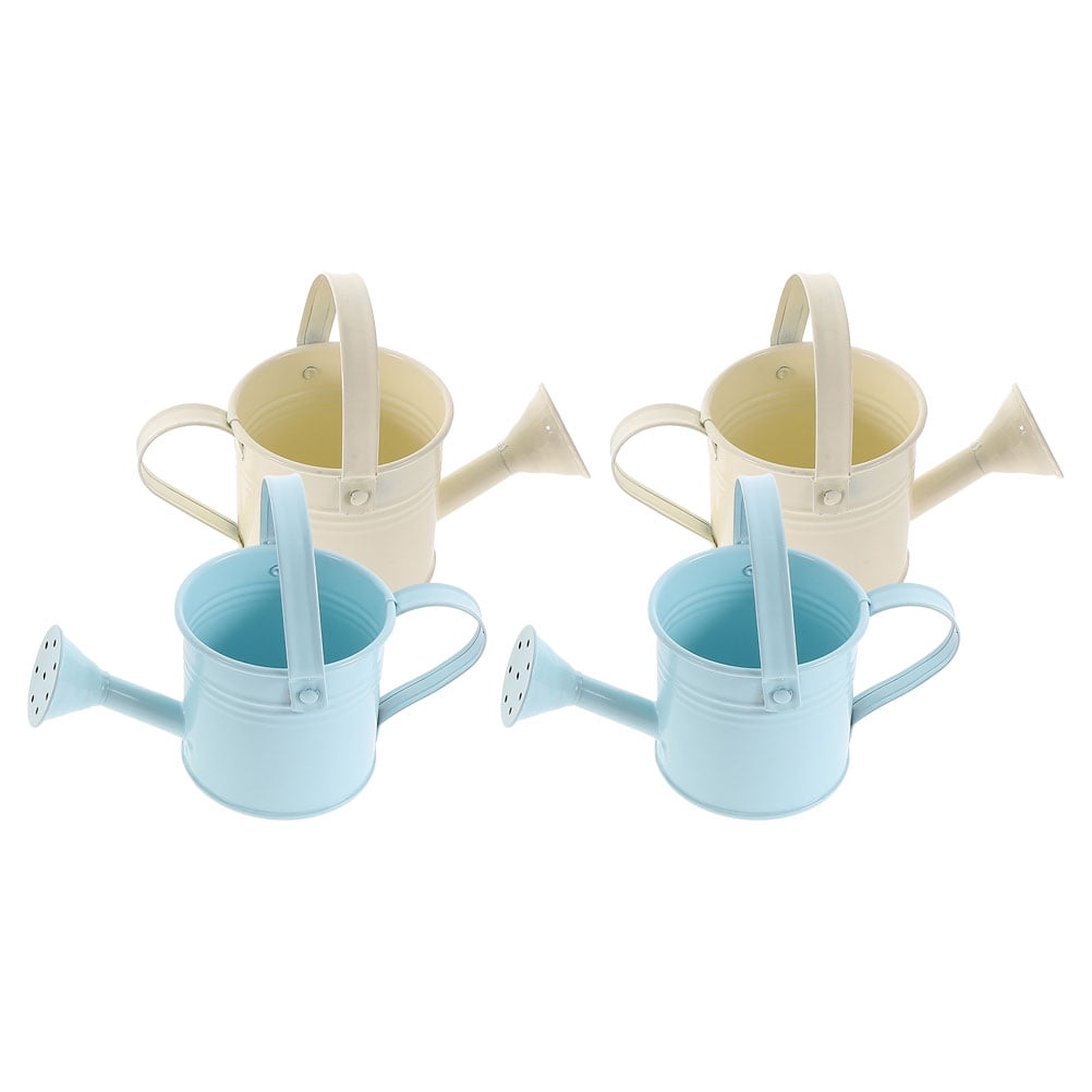 FRCOLOR 4 Pcs Metal Watering Can Kids Watering Can Small Portable ...