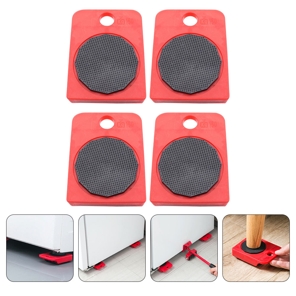 FRCOLOR 4 Pcs Movers Kit Protectors Universal Wheel Pulley - Walmart ...