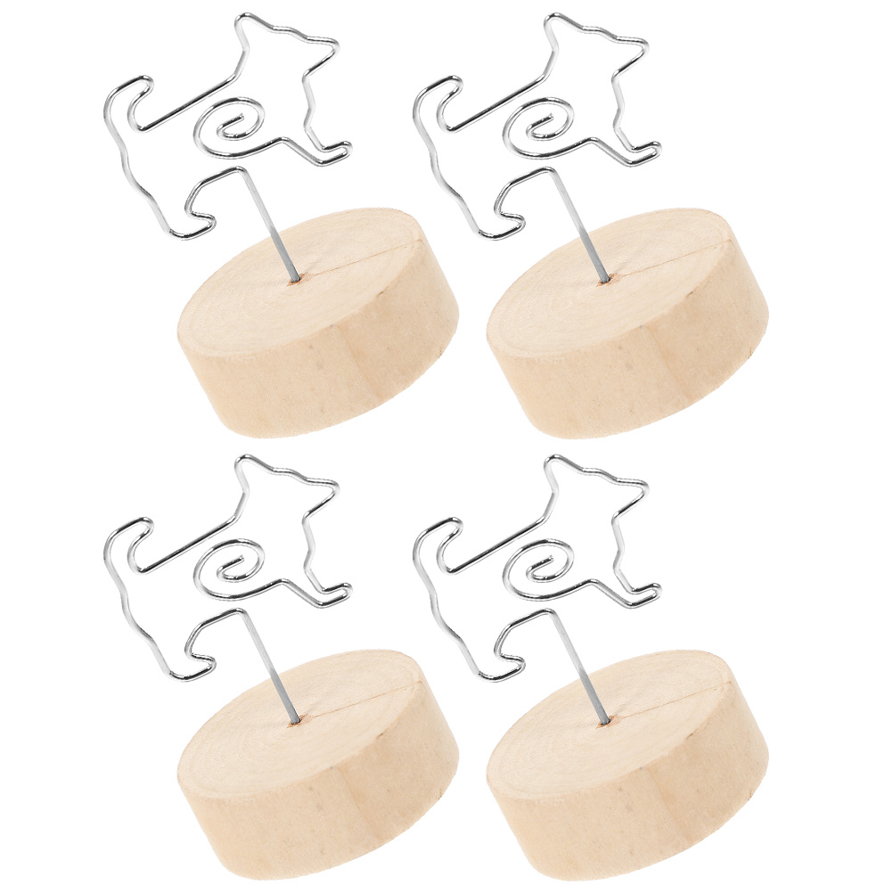 FRCOLOR 4 Pcs Paper Clip Holder Metal Note Holder 6.00X3.80X3.80CM ...