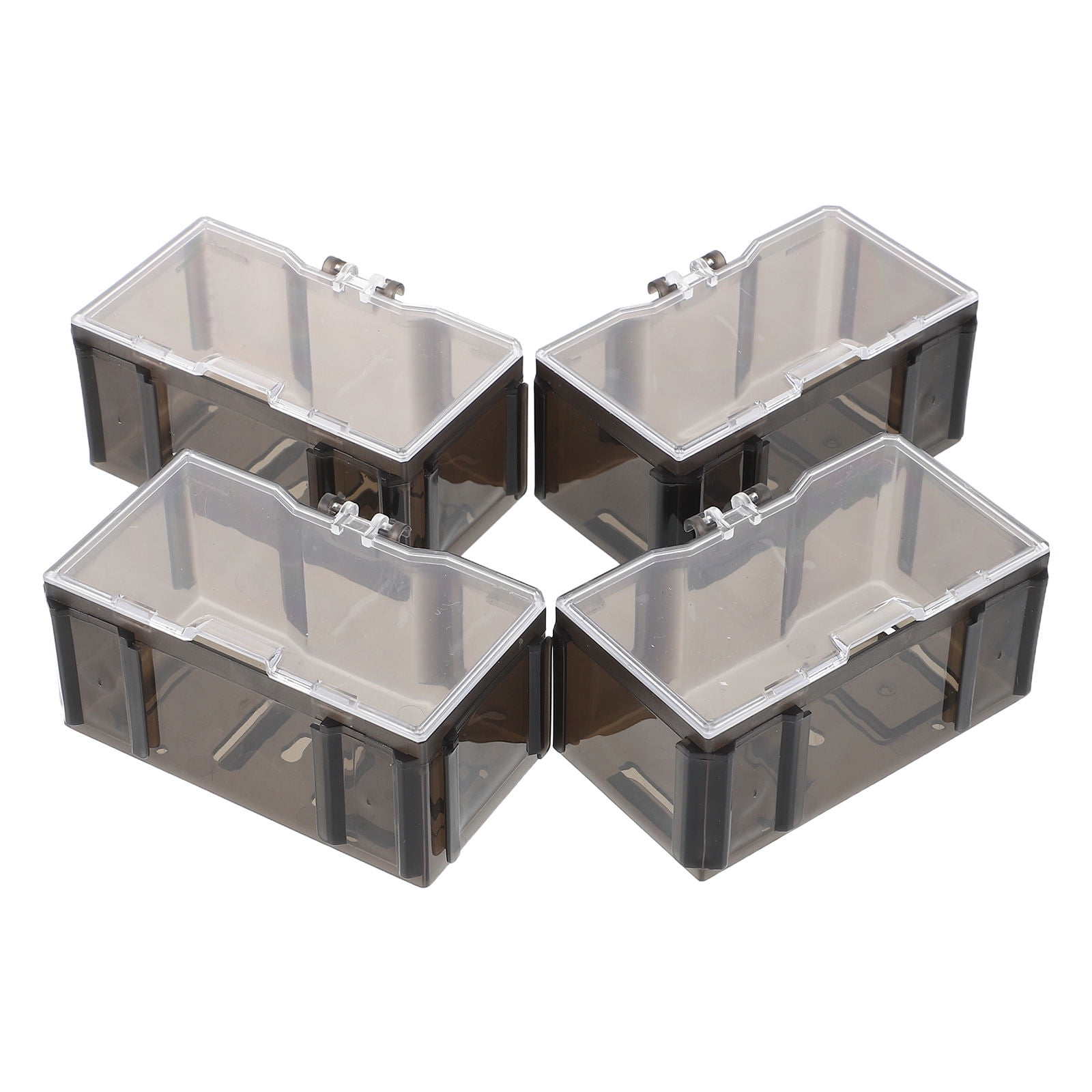 FRCOLOR 4 Pcs Plastic Display Case Mini Figures Display Box ...