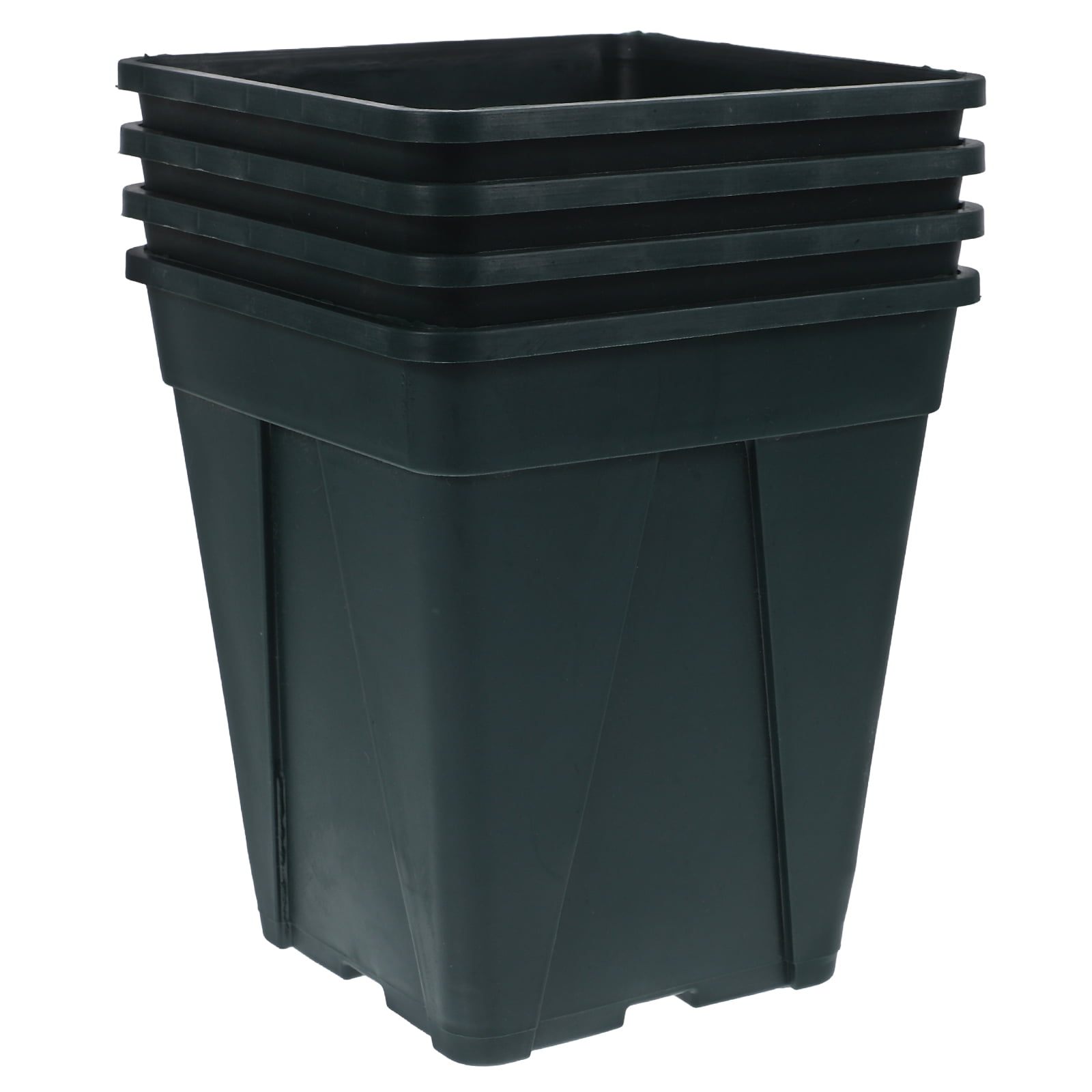 FRCOLOR 4 Pcs Plastic Flower Pots for Outdoor Plants Propagation ...