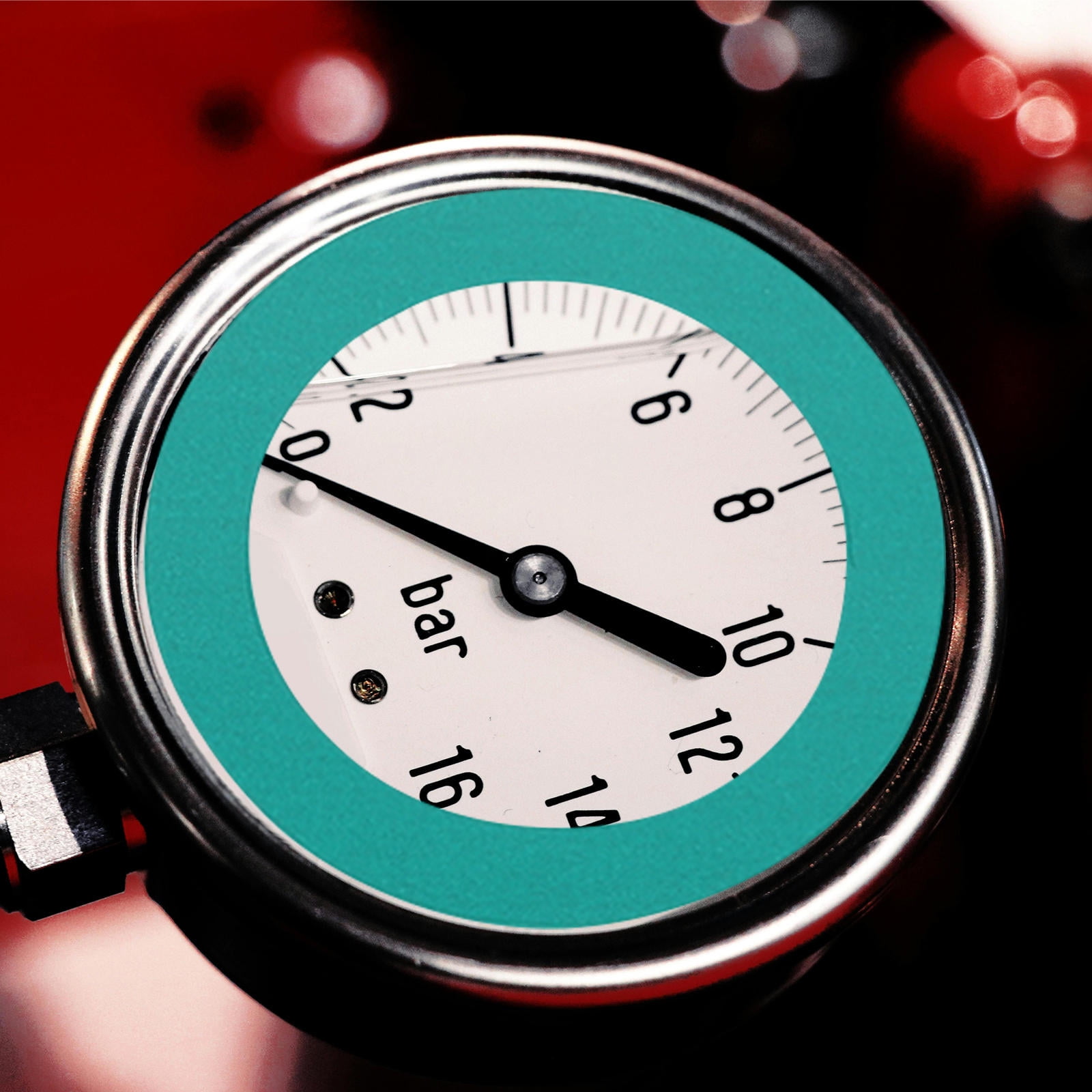 FRCOLOR 4 Pcs Pressure Gauge Sticker Green Identification Labels for ...