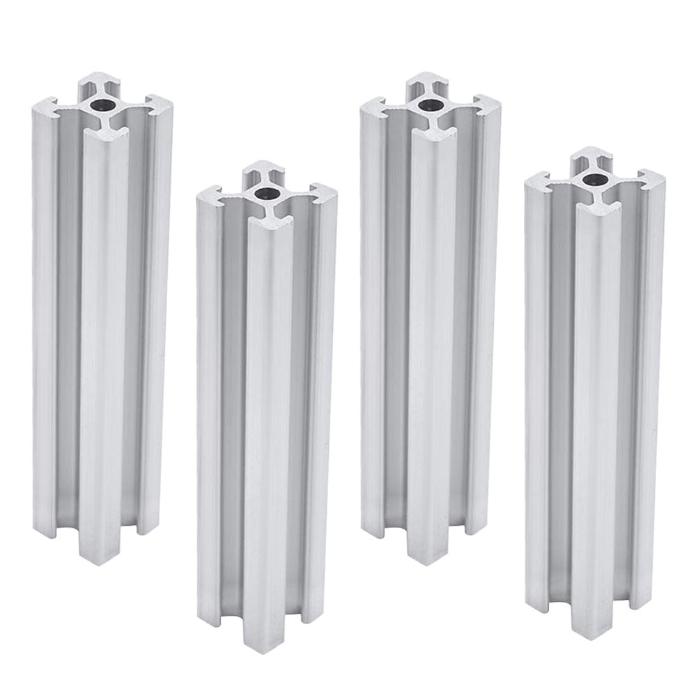 FRCOLOR 4 Pcs Rack Rails Mounting Brackets Aluminum Profile Industrial ...