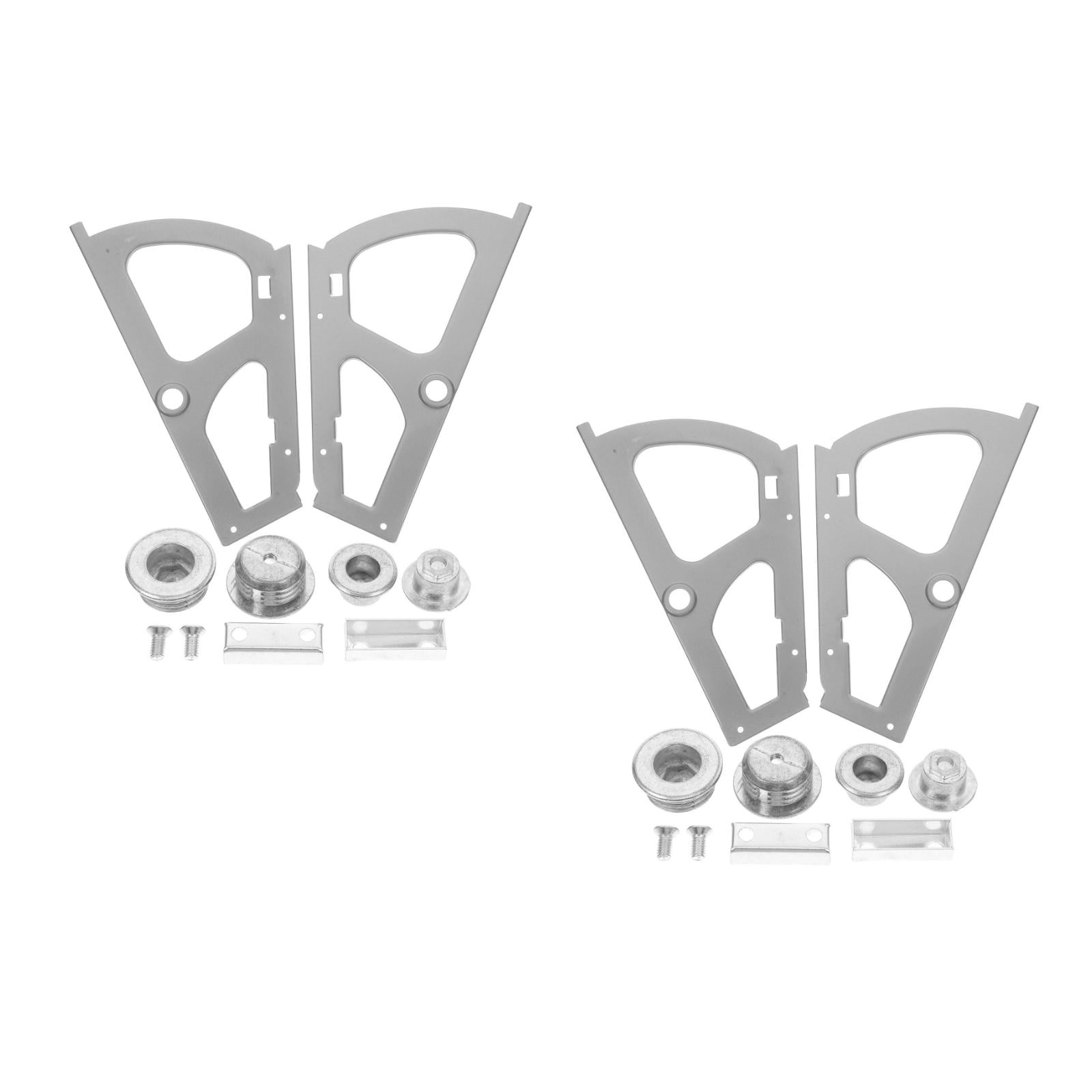 FRCOLOR 4 Pcs Shoes Cabinet Hinges Shoes Drawer Hinge Stainless Steel ...