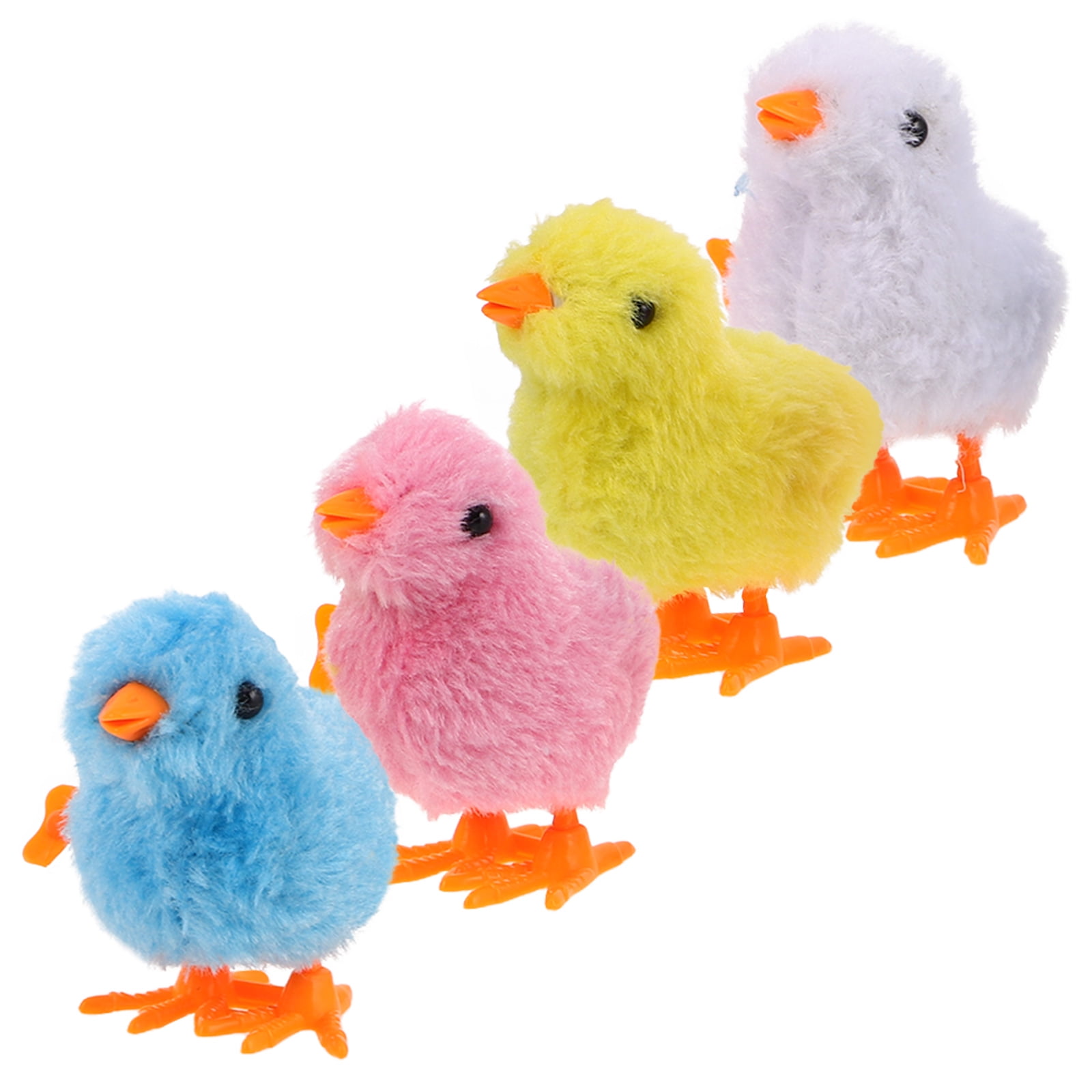 FRCOLOR 4 Pcs Simulation Chick Toy Animal Decor Egg-laying Chicken ...