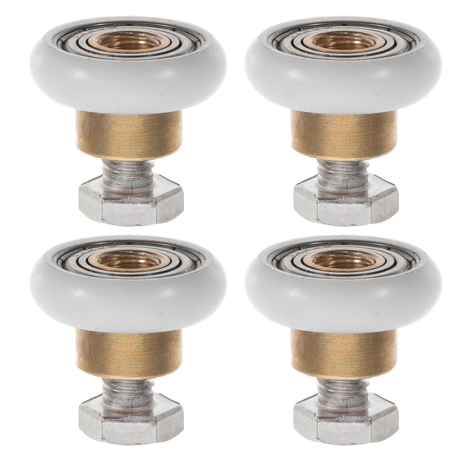 FRCOLOR 4 Pcs Sliding Glass Door Wheels Electric Alarm Bells Vases ...
