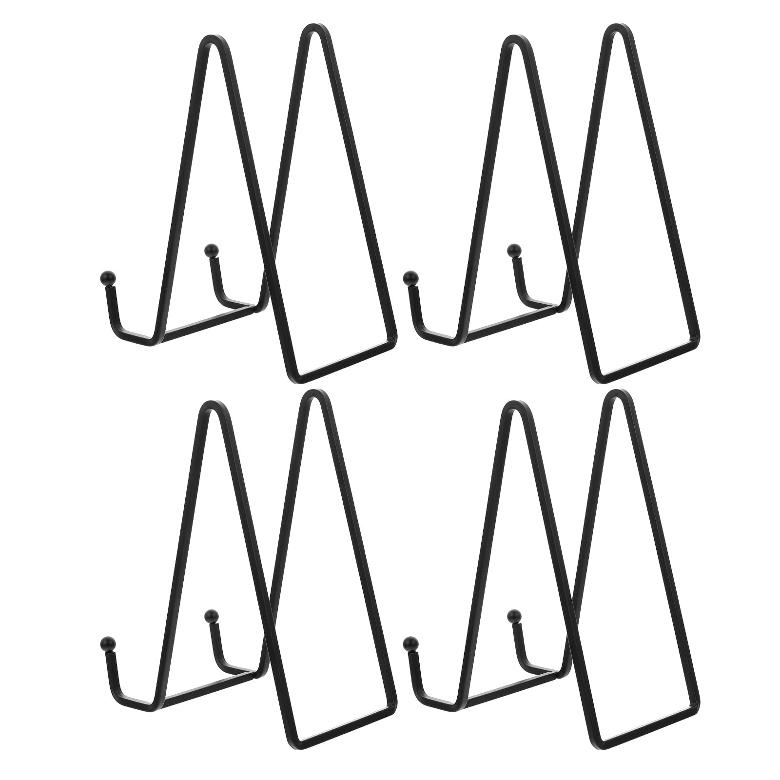 FRCOLOR 4 Pcs Stand Iron Plate Display Rack Tableware Storage Racks 15 ...