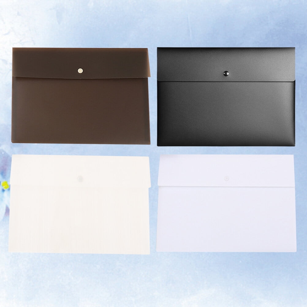 FRCOLOR 4 Pcs Storage Business Document Bag File Folder Student 32X23cm ...