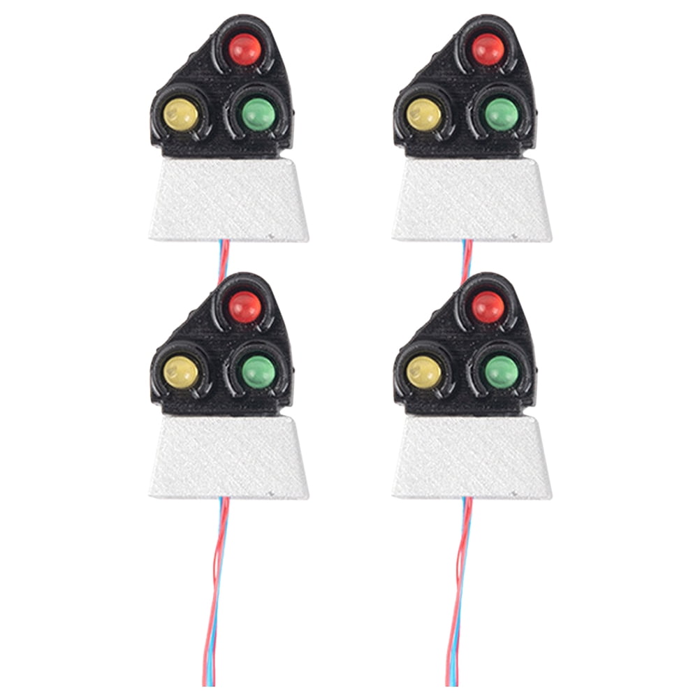 FRCOLOR 4 Pcs Terrain Model Kit Army Train Signal Light Miniature ...