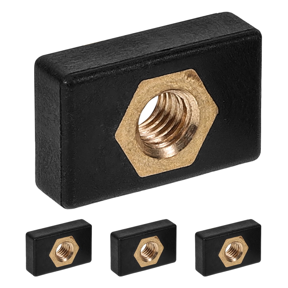 FRCOLOR 4 Pcs Truck Bed Rail Nuts Sliding Nuts for Truck Rail ...