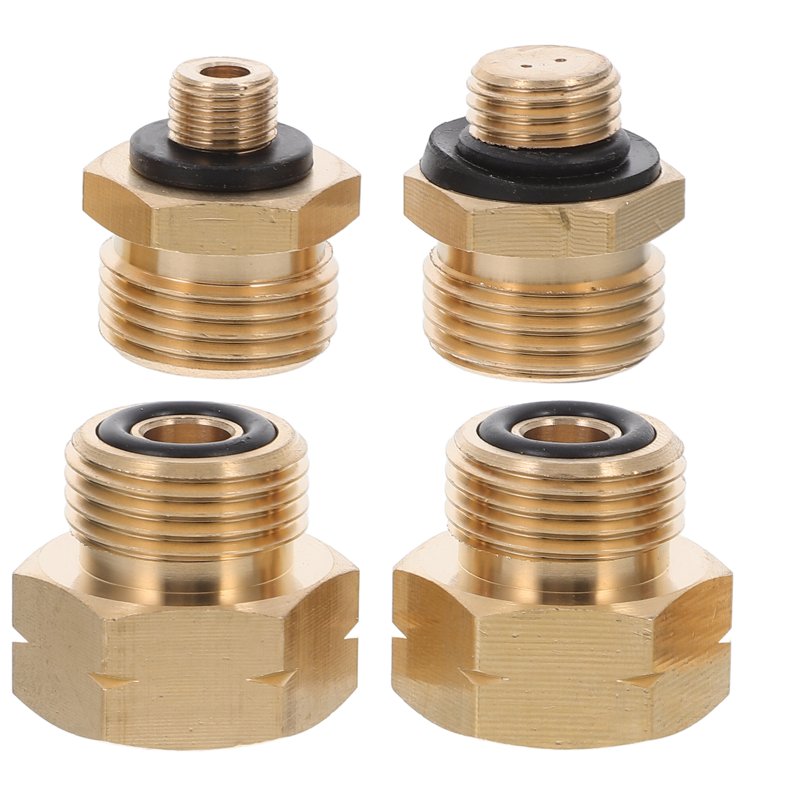 FRCOLOR 4 Pcs to Propane Conversion Kit Connect Adapter Tank Refilling ...