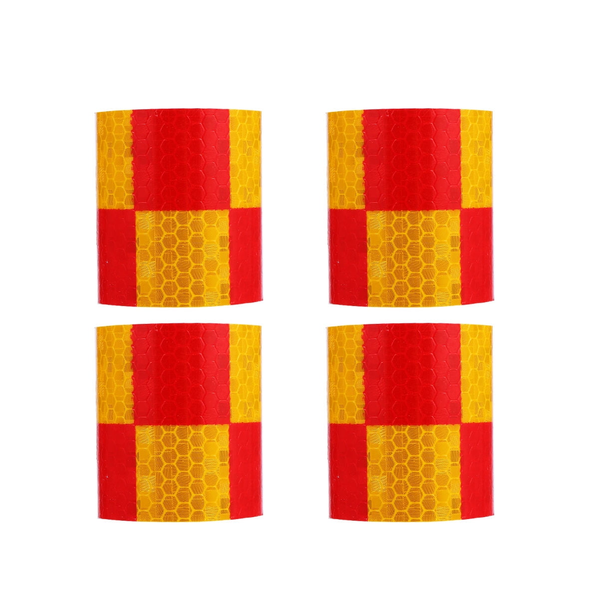 FRCOLOR 4 Rolls Car Reflectors Body Reflective Tape Noctilucence ...