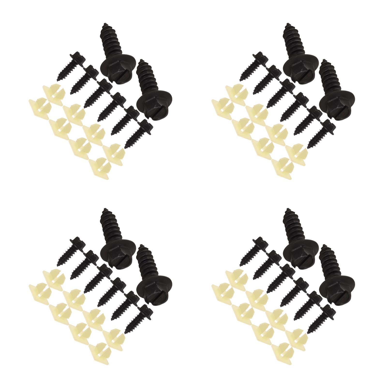 FRCOLOR 4 Sets Auto Fasteners Car Bumper Repair Clips Fastener Kit ...