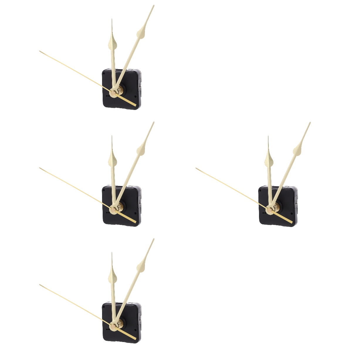 FRCOLOR 4 Sets Clock Mechanism Replacement Clock Motor Long Shaft Clock ...