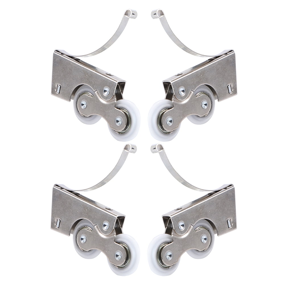 FRCOLOR 4 Sets Door Roller Wheels Sliding Pulley Long-lasting Rollers ...