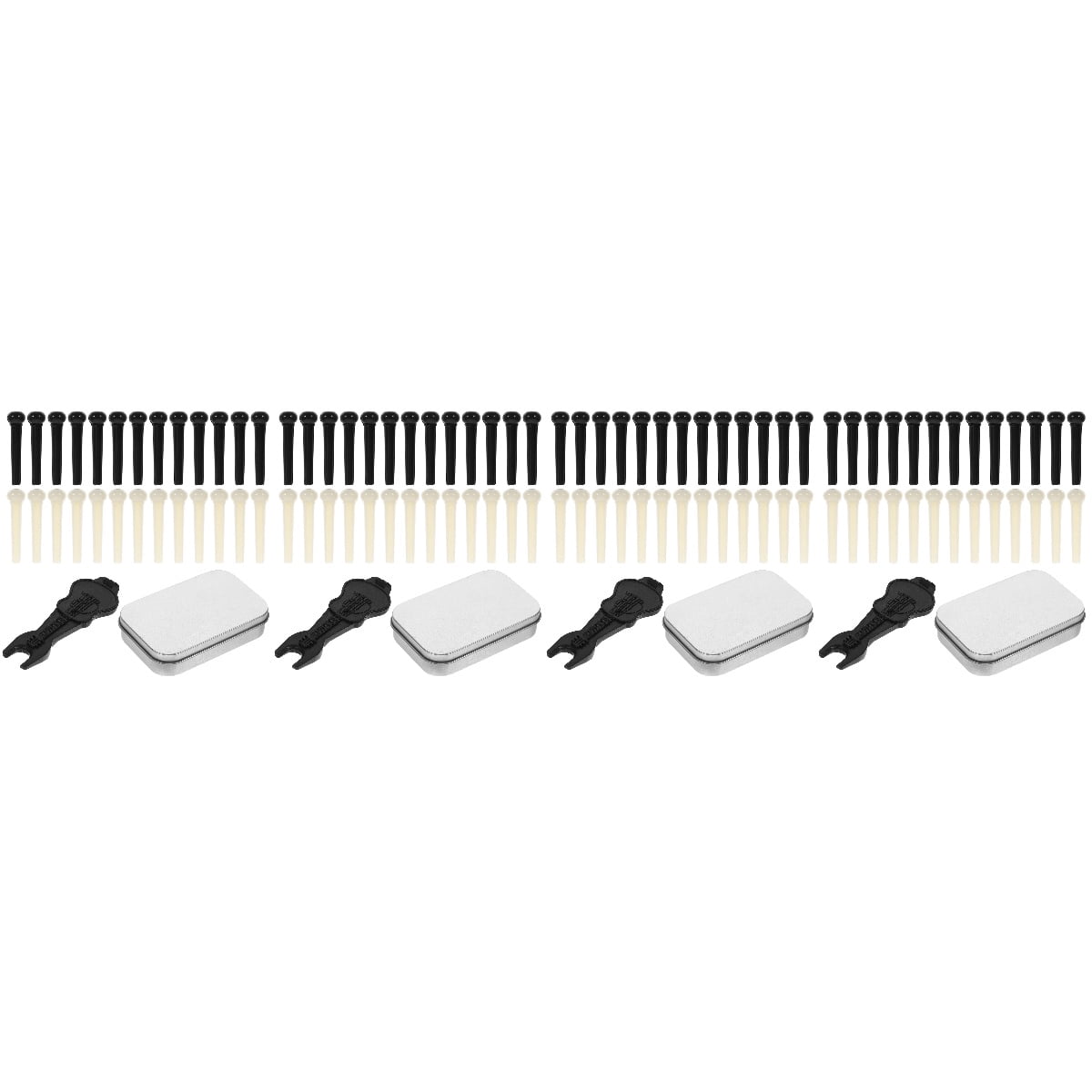 FRCOLOR 4 Sets Guitar Bridge Pin Acoustic Guitar Peg Acoustic Guitar ...