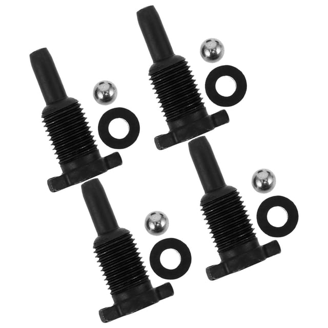 FRCOLOR 4 Sets Of Hydraulic Jack Accessories Oil Filler Plug Heavy Duty ...