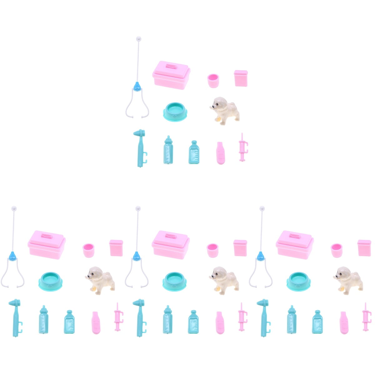 FRCOLOR 4 Sets Imitation Veterinary Tool Props Simulation Vet Tools Vet ...