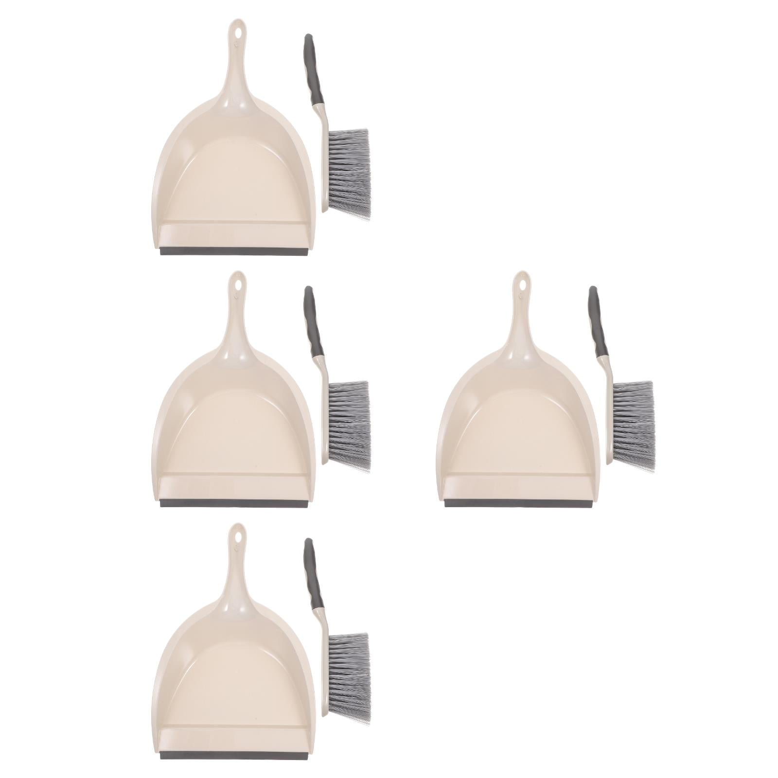 FRCOLOR 4 Sets Mini Broom and Dustpan Set for Home Portable Broom and ...