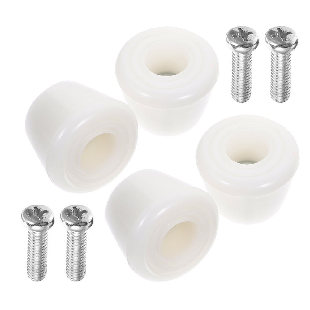 FRCOLOR 4 Sets Roller Skates Toe Stops With Bolts Brake Block Stoppers ...