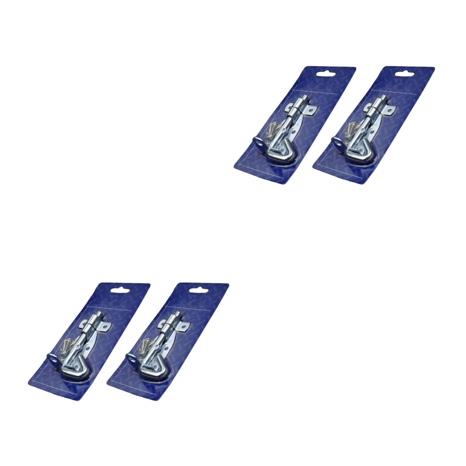 FRCOLOR 4 Sets Sliding Door Latch Lock Warehouse Latch Safe Door Latch ...