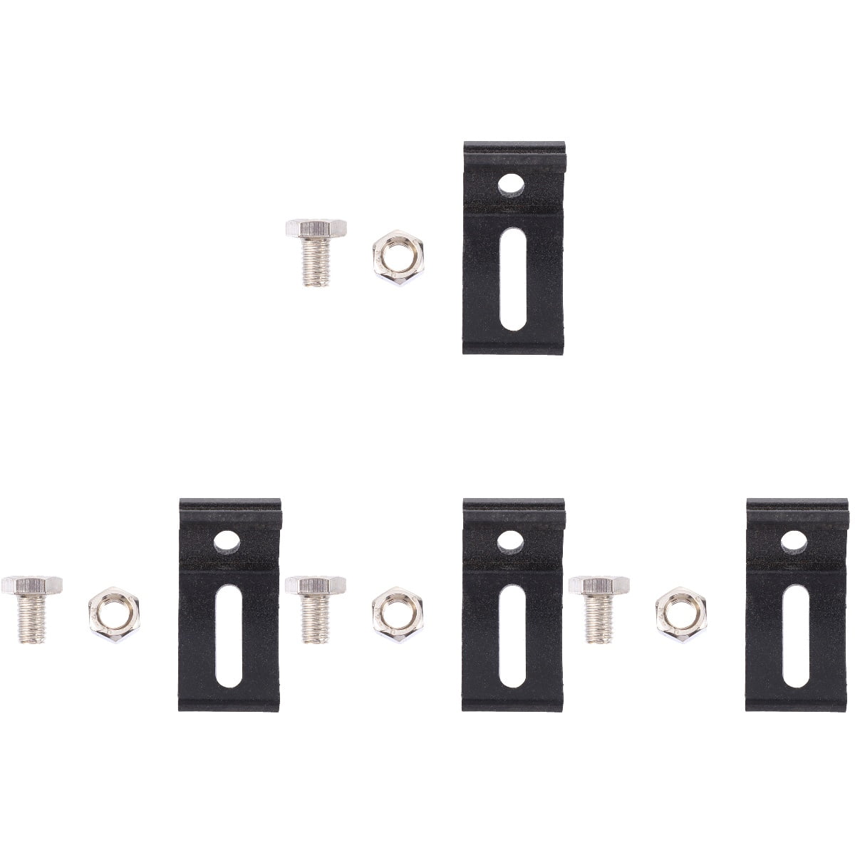 FRCOLOR 4 Sets Useful Lamp Mounting Base Bracket LED Light Bar Slide ...