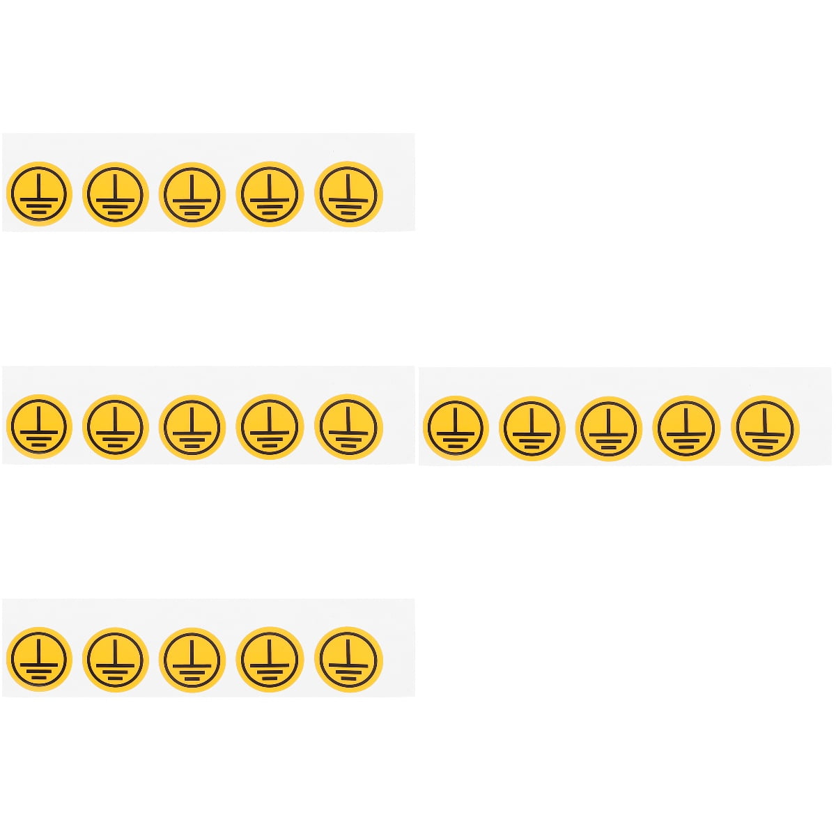 FRCOLOR 4 Sheets Circuit Powers Symbol Sign Grounding Symbols Sticker ...