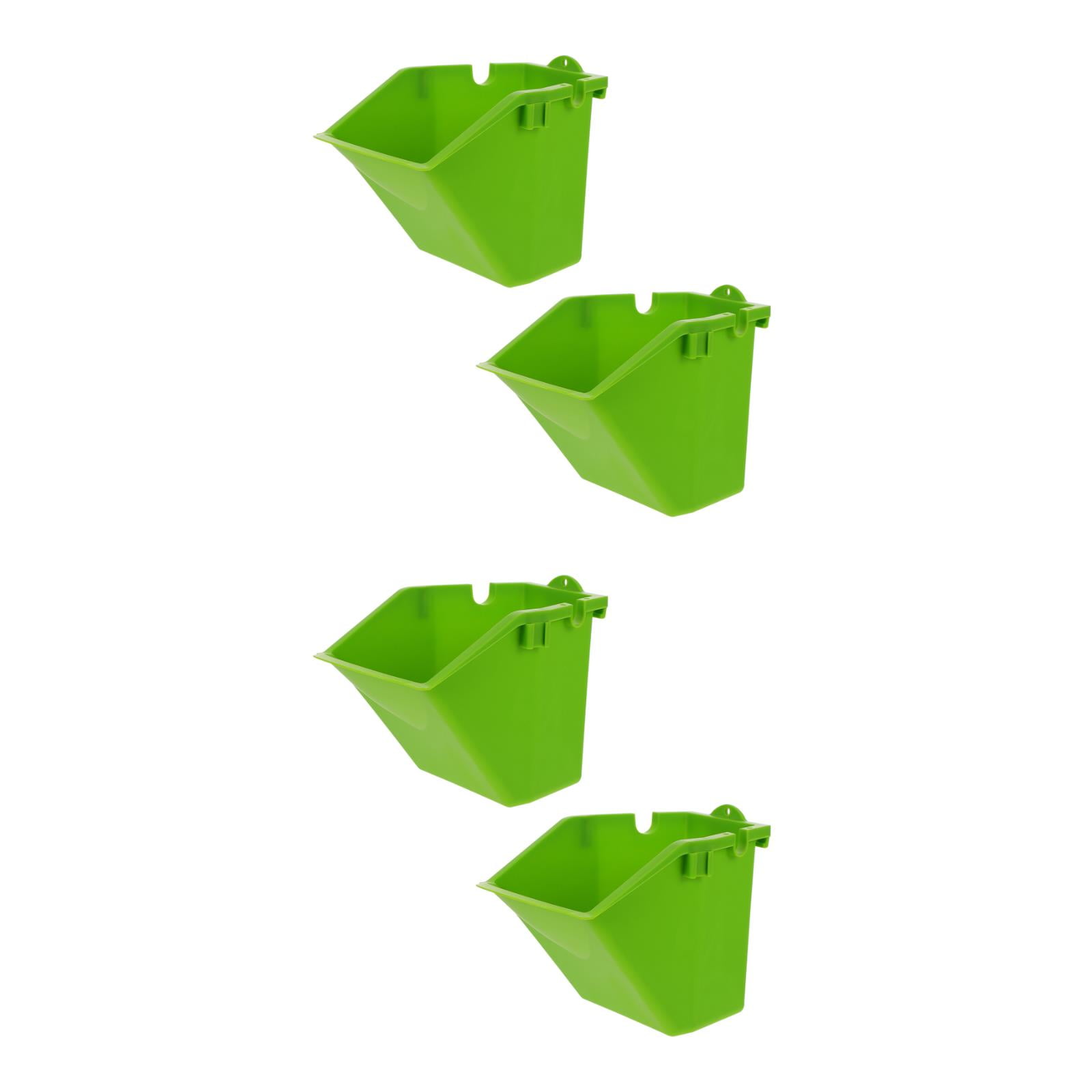 FRCOLOR 4 pcs Balcony Bonsai Vertical Garden Flower Pot Plant Pot Plastic Wall Planter - Walmart.com