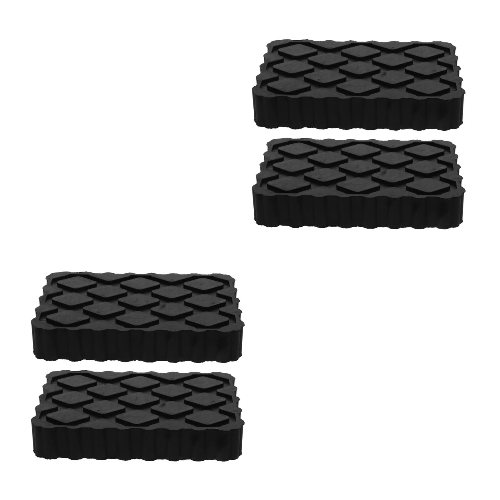 FRCOLOR 4 pcs Camper Jack Stand Pads Travel Trailer Jack Pads Non-Slip ...
