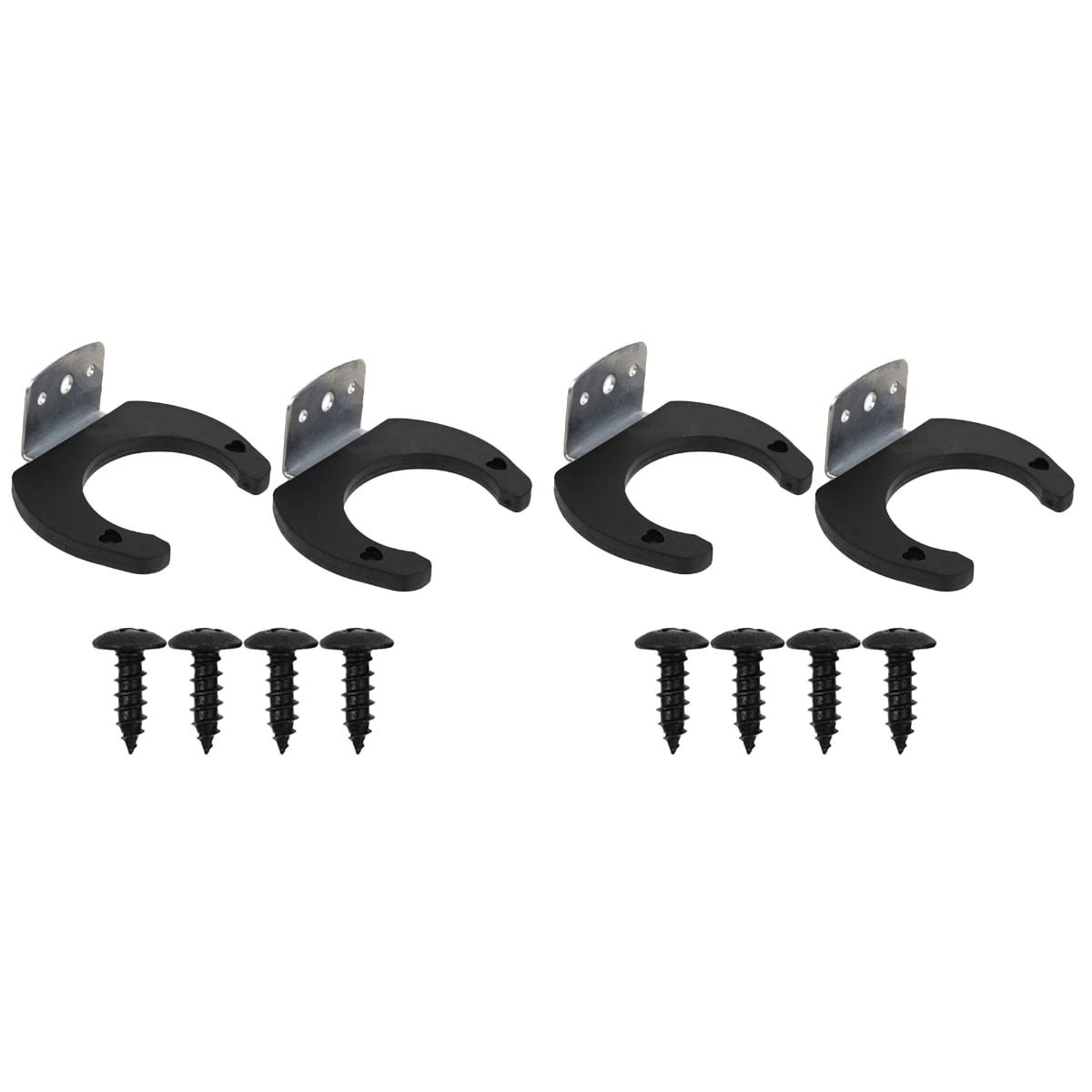 FRCOLOR 4 pcs Microphone Wall Mount Holders Microphone Hooks Wall ...