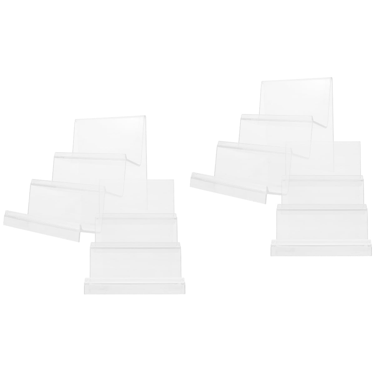 FRCOLOR 4 pcs Purse Display Stand Wallet Display Rack Wallet Storage ...