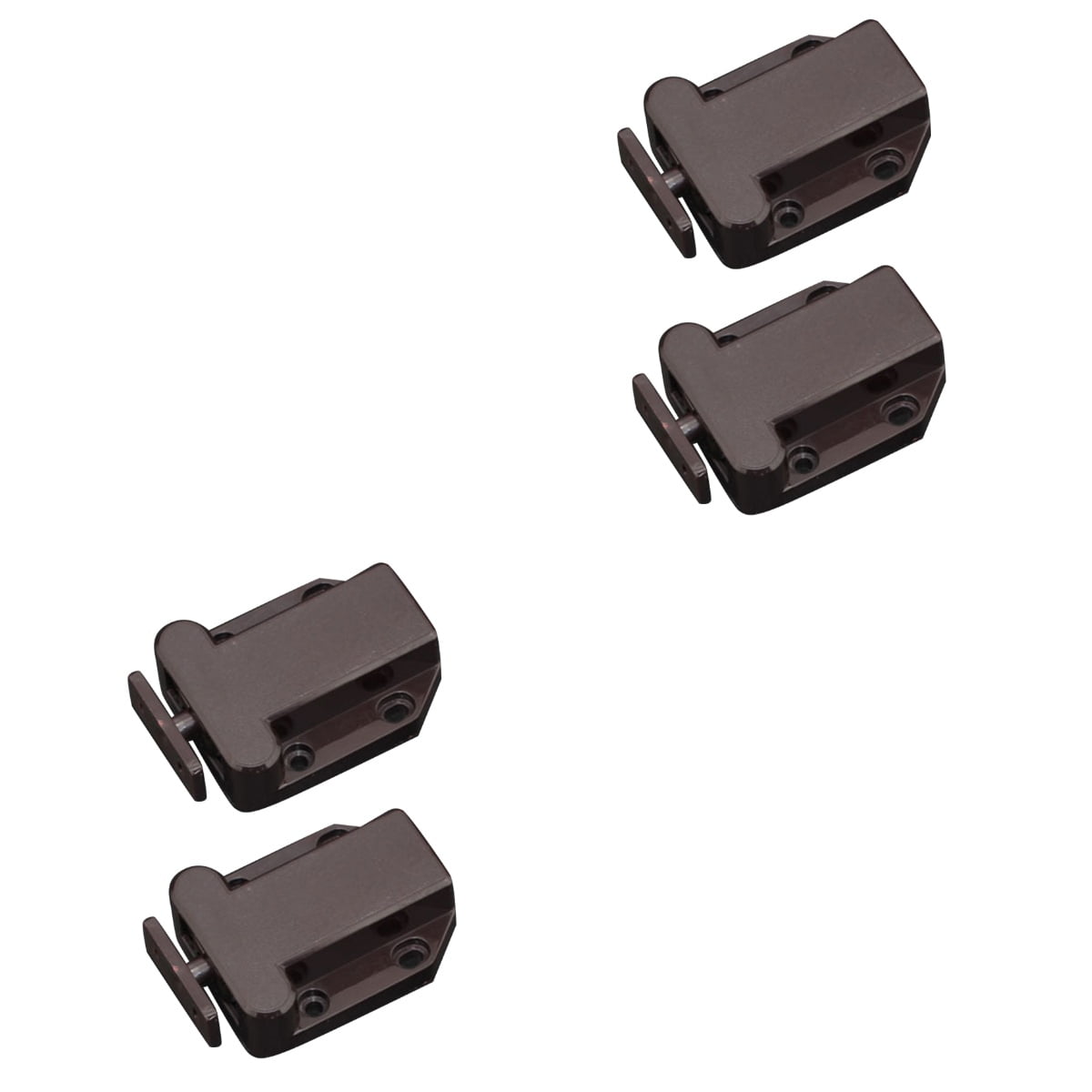 FRCOLOR 4 pcs Self-locking Door Catch Door Drawer Cabinet Catch Push To ...