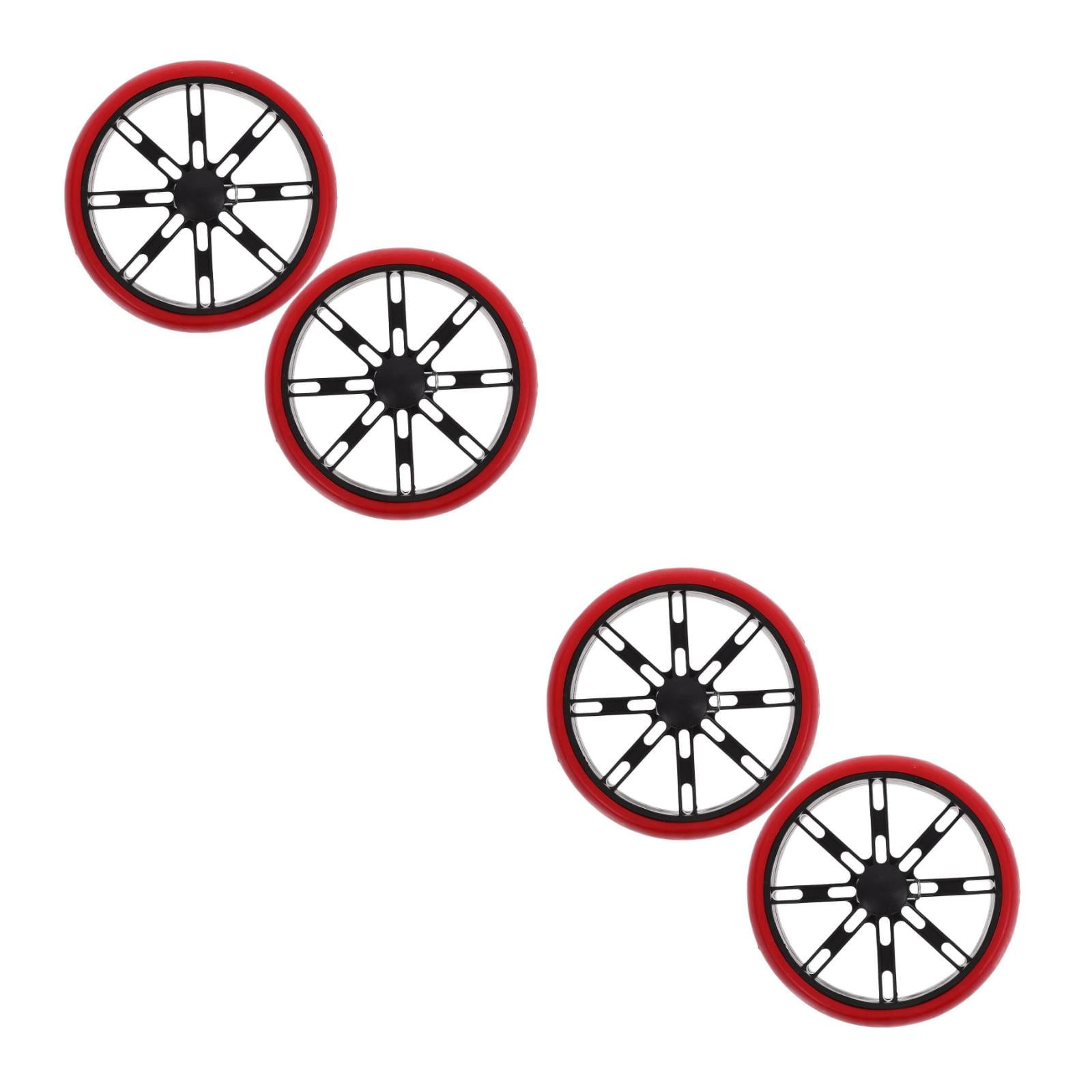 FRCOLOR 4 pcs Shopping Cart Wheels Replacement Portable Stair Climber ...