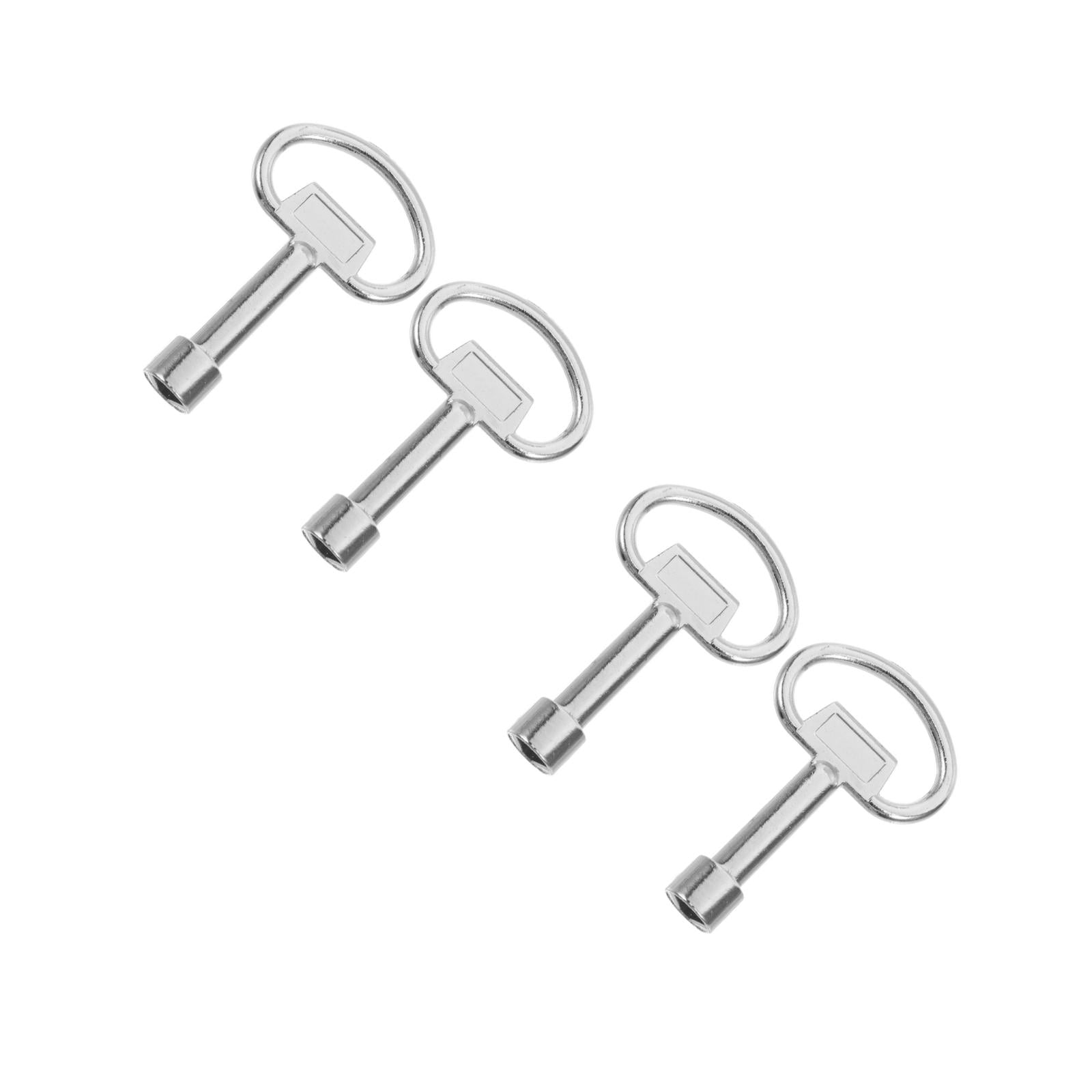 FRCOLOR 4 pcs Triangle Socket Spanner Key Triangle Cabinet Lock Key ...