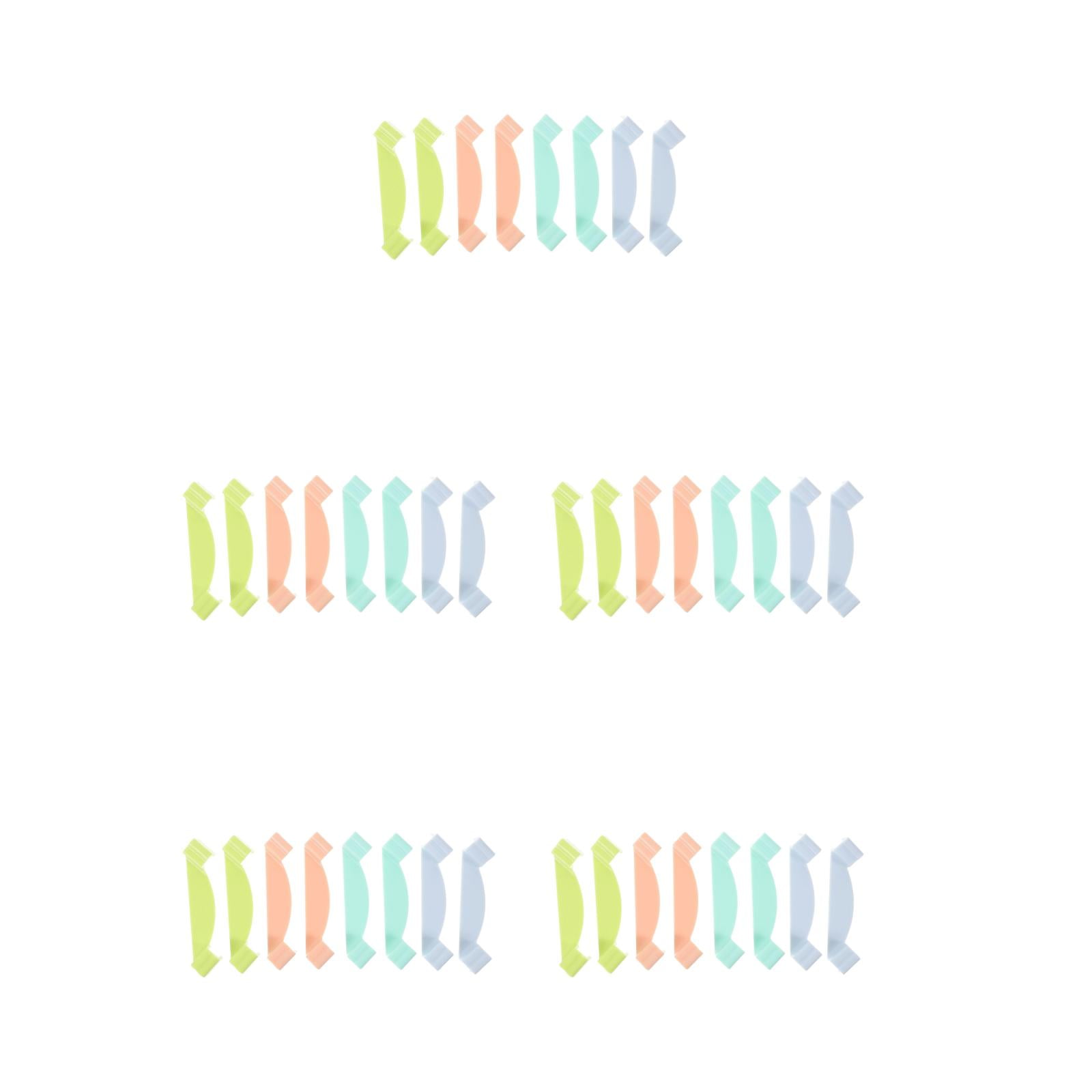 FRCOLOR 40 Pcs Storage Box Stacking Brackets Storage Bin Stacking Clips ...