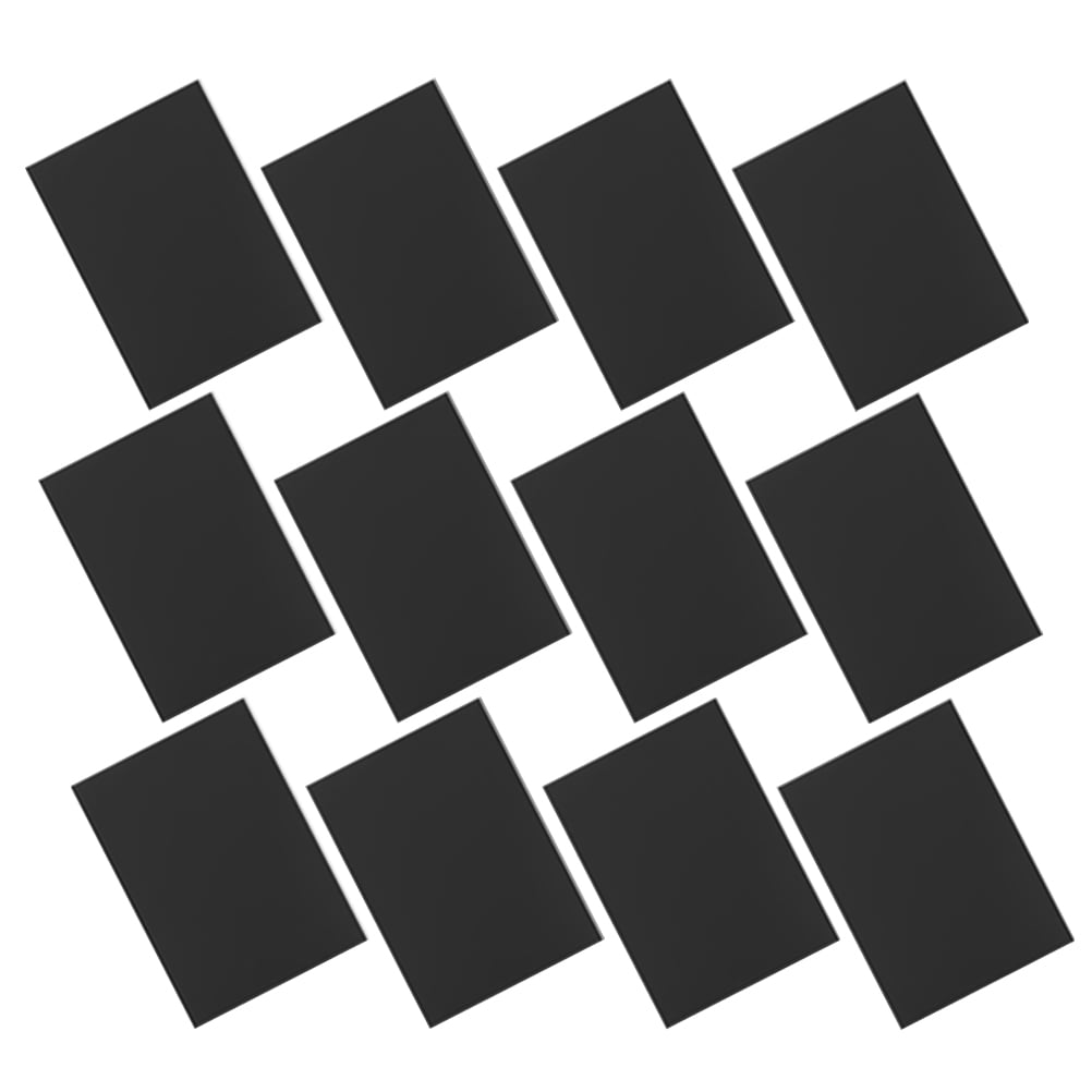 FRCOLOR 40 Sheets Black Cardstock Paper Sheets Heavyweight Cardstock ...