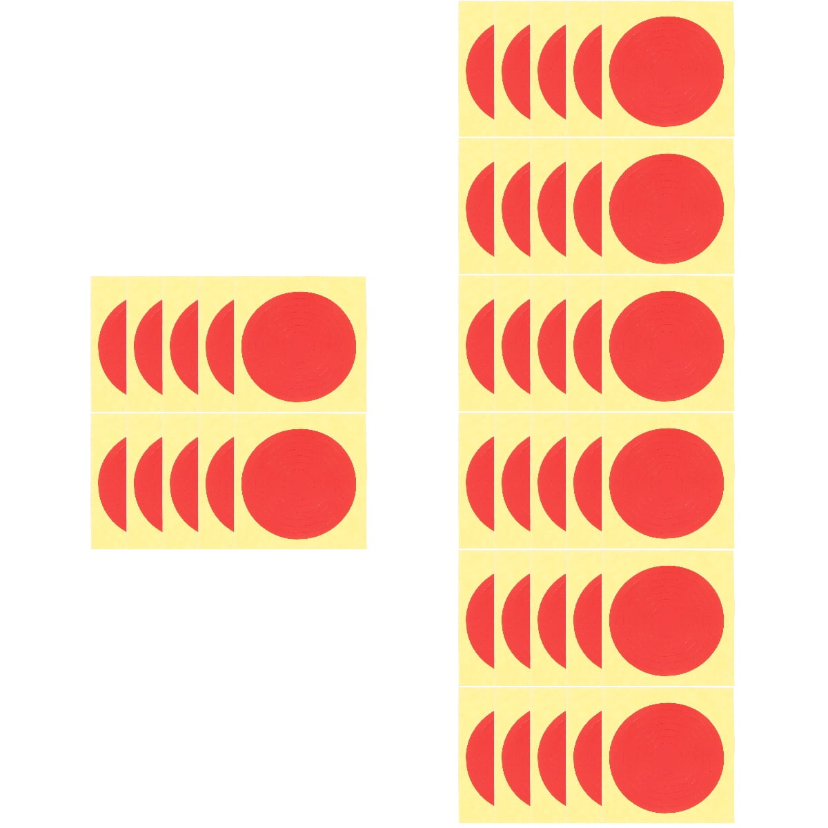 FRCOLOR 40 Sheets Pressure Gauge Labels Adhesive Pressure Gauge ...