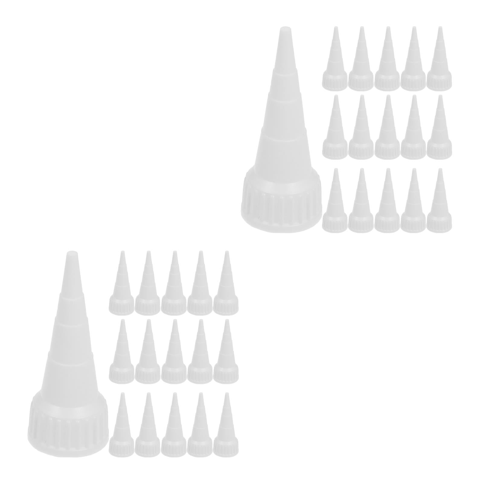 FRCOLOR Hemoton 40 pcs Caulking Nozzle Tips Reusable Extension Nozzle ...