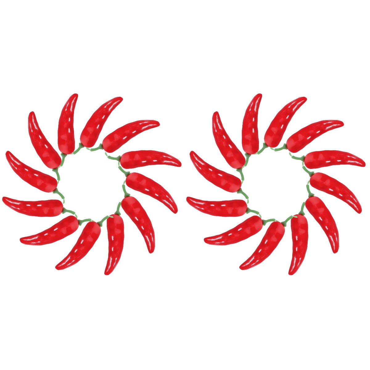 FRCOLOR 40 pcs Mini Fake Pepper Adornment Artificial Pepper Model ...