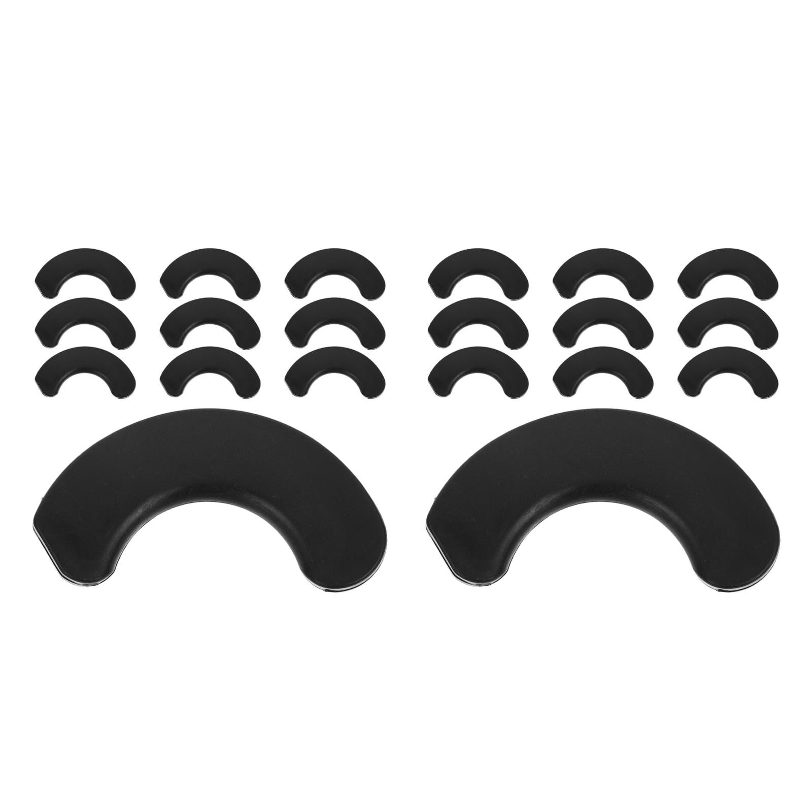 FRCOLOR 40 pcs Rubber Dumbbells Pad Weight Grips Lifting Weights ...