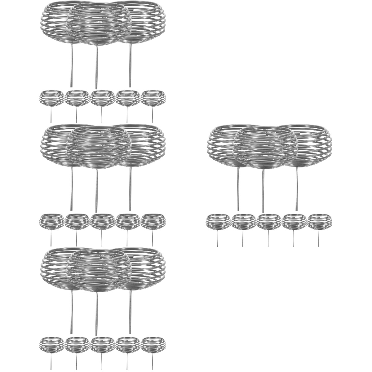 FRCOLOR 40 pcs Stainless Steel Fertilizer Baskets Planting Fertilizers ...