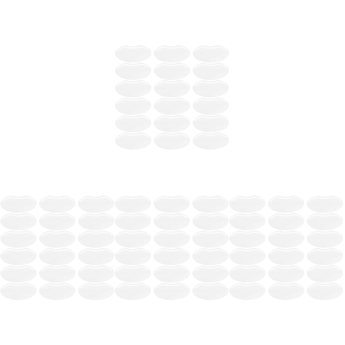FRCOLOR 400 Pcs Microblading Eye Guard Outdoor Dust Eye Shield Adhesive ...
