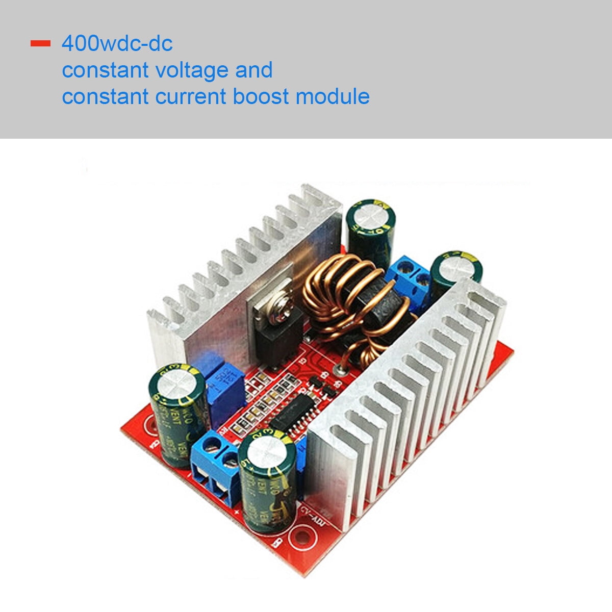 FRCOLOR 400 W 400W DC-DC Step-up Module High Switching Power Supply Red - Walmart.com