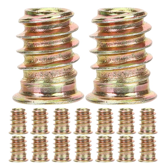 Furniture Screw-In Inserts and Fasteners for Secure Wood Assembly