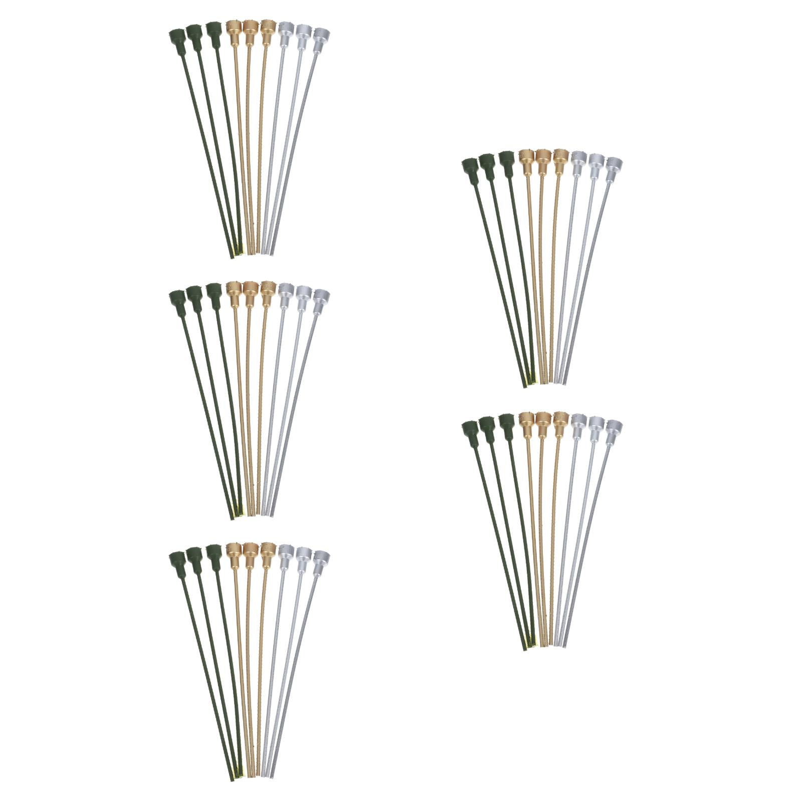 FRCOLOR 45 pcs Immortal Bouquet Stems Plastic Floral Stem Flower ...