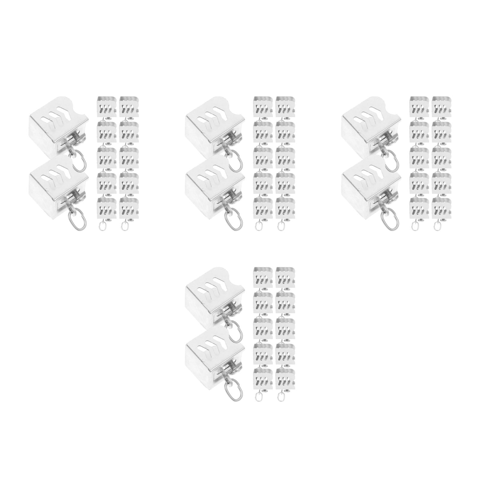 FRCOLOR 48 pcs Curtain Track End Caps End Cap For Flexible Bendable ...