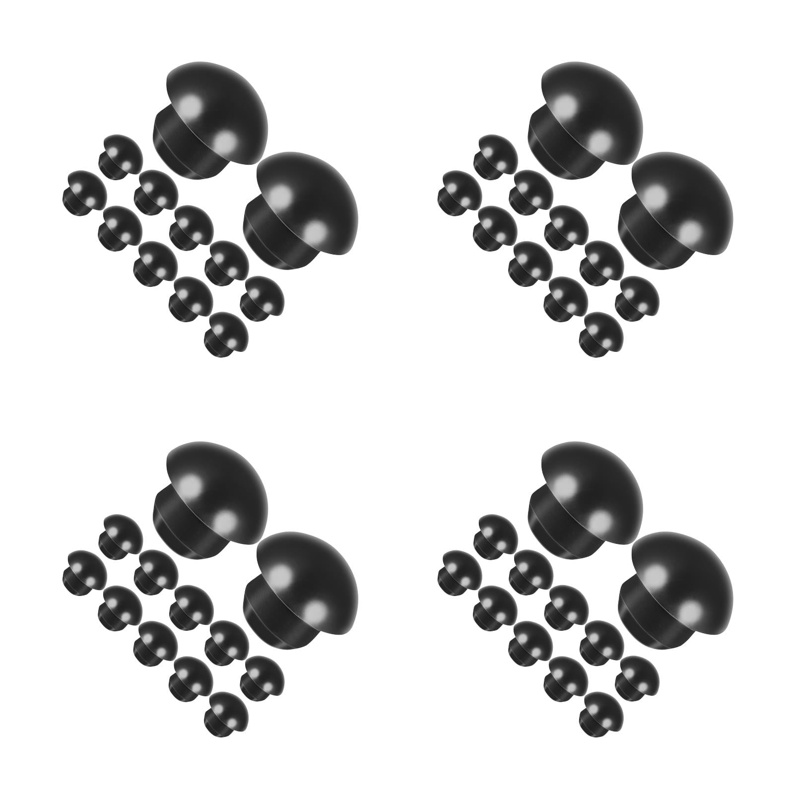 FRCOLOR 48 pcs Rubebr Oil Plug Rubber Hydraulic Filler Bung Floor Oil ...