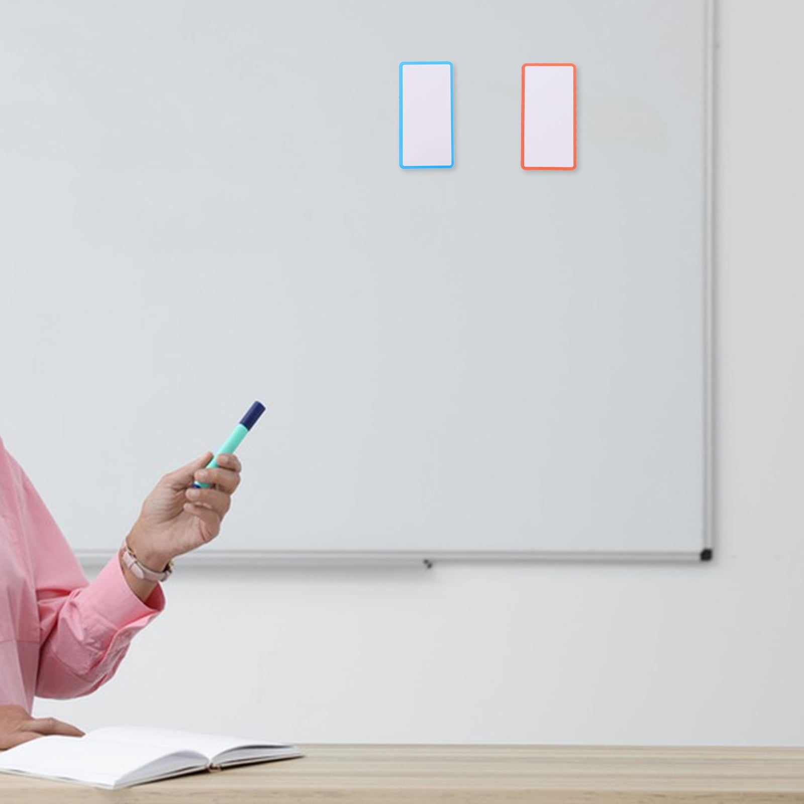 FRCOLOR 48pcs Rectangular Magnetic Dry Erase Name Tags for Home Office ...