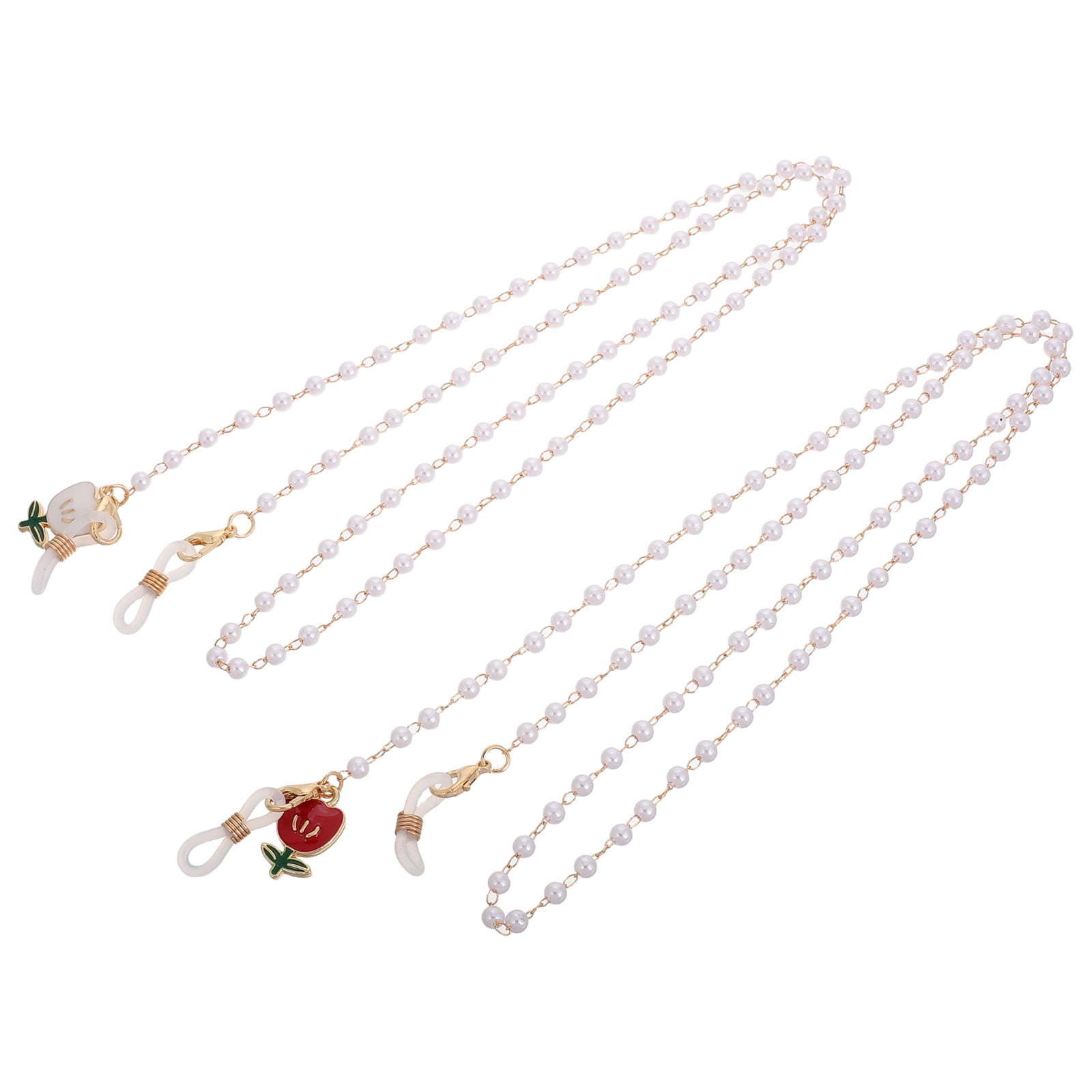 FRCOLOR 4PCS Eyeglass Chain Women Flower Eyeglass Chain Tulip Glasses ...