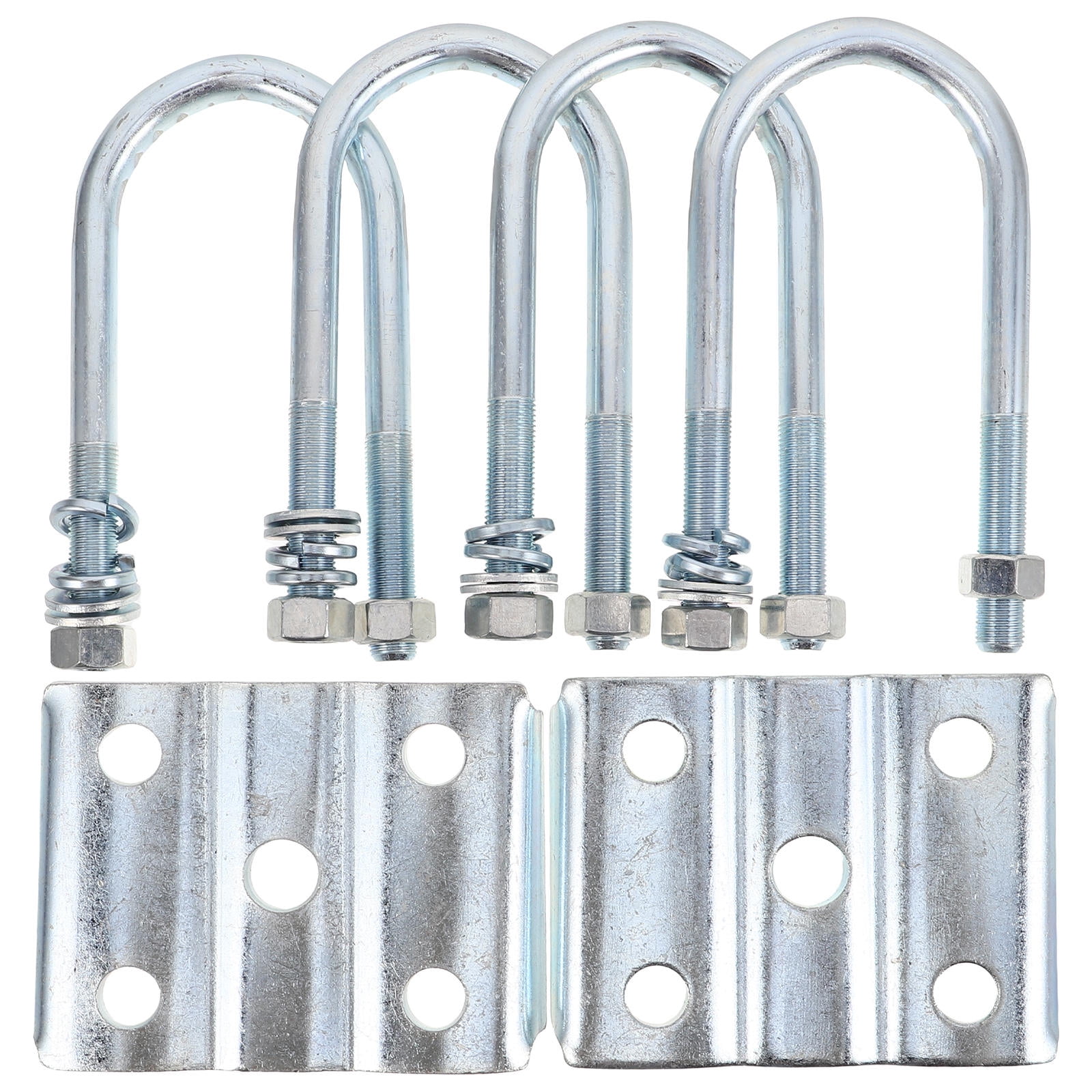 FRCOLOR 4PCS Heavy Duty Trailer Leaf Spring U Bolt Kit for Car Trailers ...
